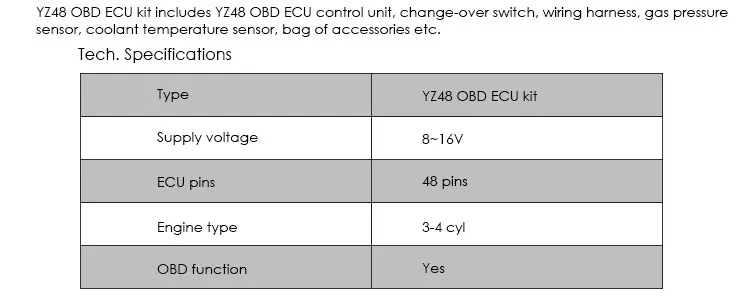 Universal NGV CNG Conversion ECU Kit Aeb Mp48 for 3 4 5 6 7 8 Cylinder ...