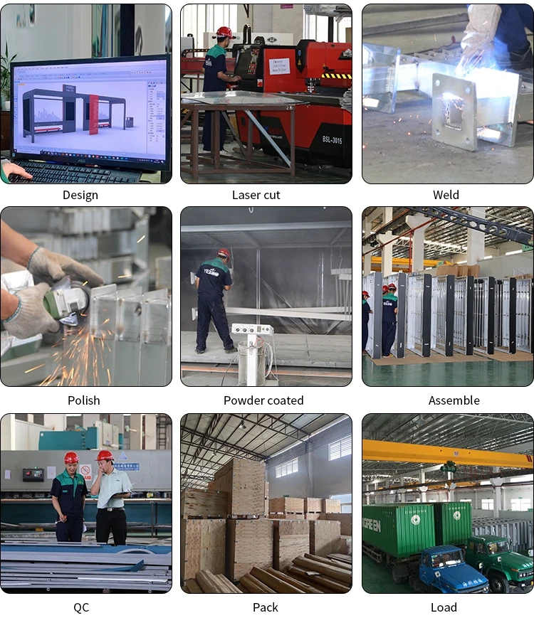 Modern Enclosed Heated Bus Stop Station Design by YEROO