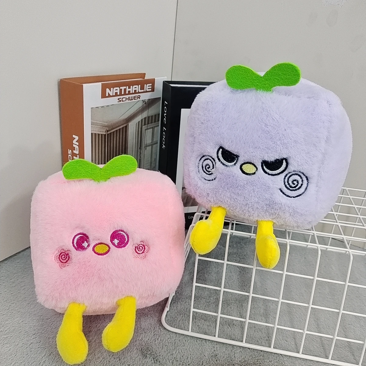 A07619 Cube Sprites Multiple Colors 14cm Cute Plush Toys For Claw ...