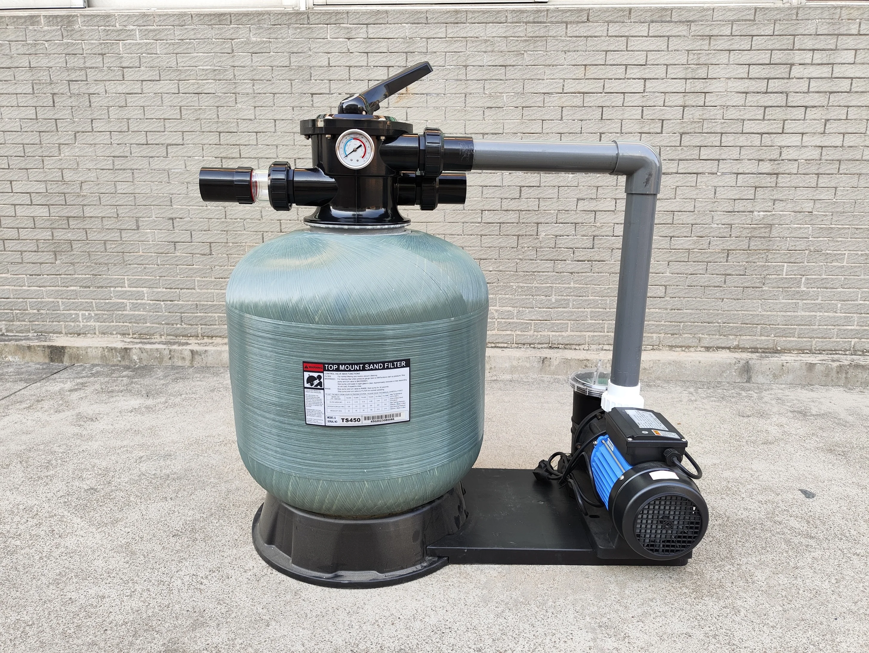 Swimming Pool Water Filtration System Sand Filter and Pump Combo for ...