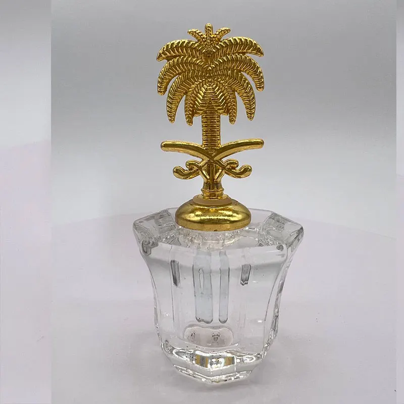 Transparent Diamond Cut Wedding Mini Dropper 3ml Clear Glass Crystal ...