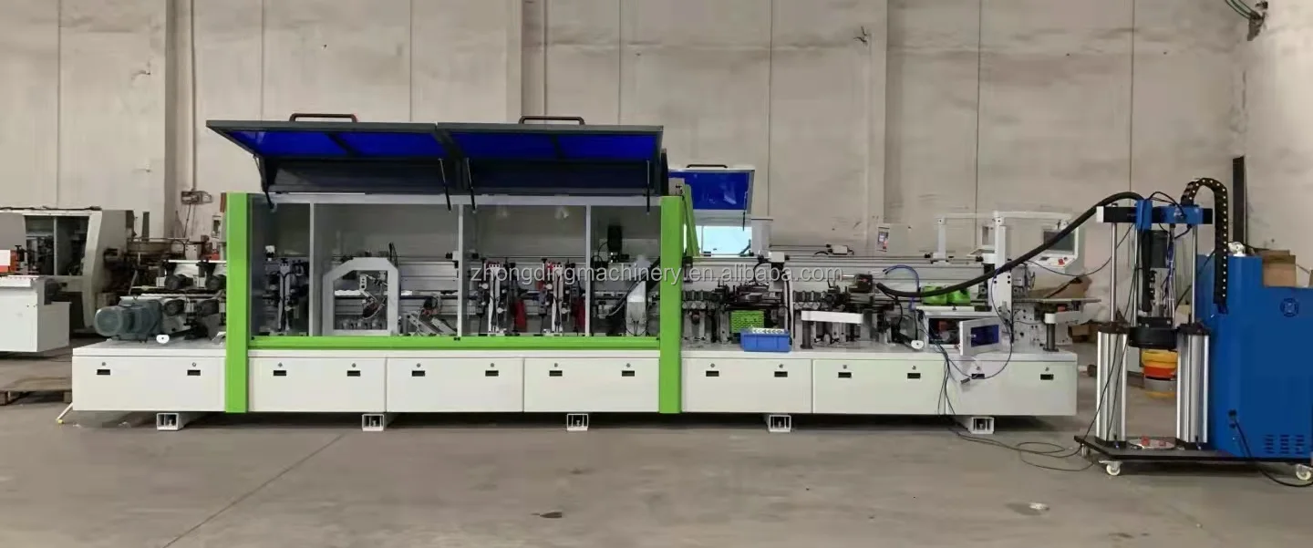 Wood Based Panel Machine Eva And Pur Automatic Edge Banding Machinery ...