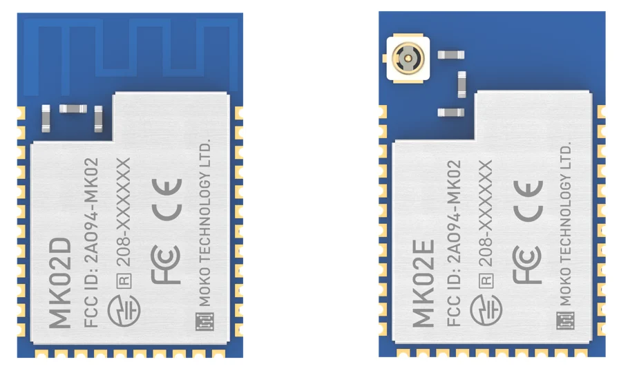 I2C Communication Module NRF52832 for Wireless LED Display