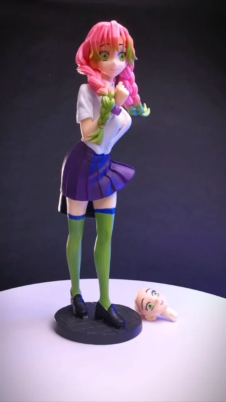 28cm Demon Slayer Kimetsu No Yaiba Kanroji Mitsuri School Uniform Ver ...