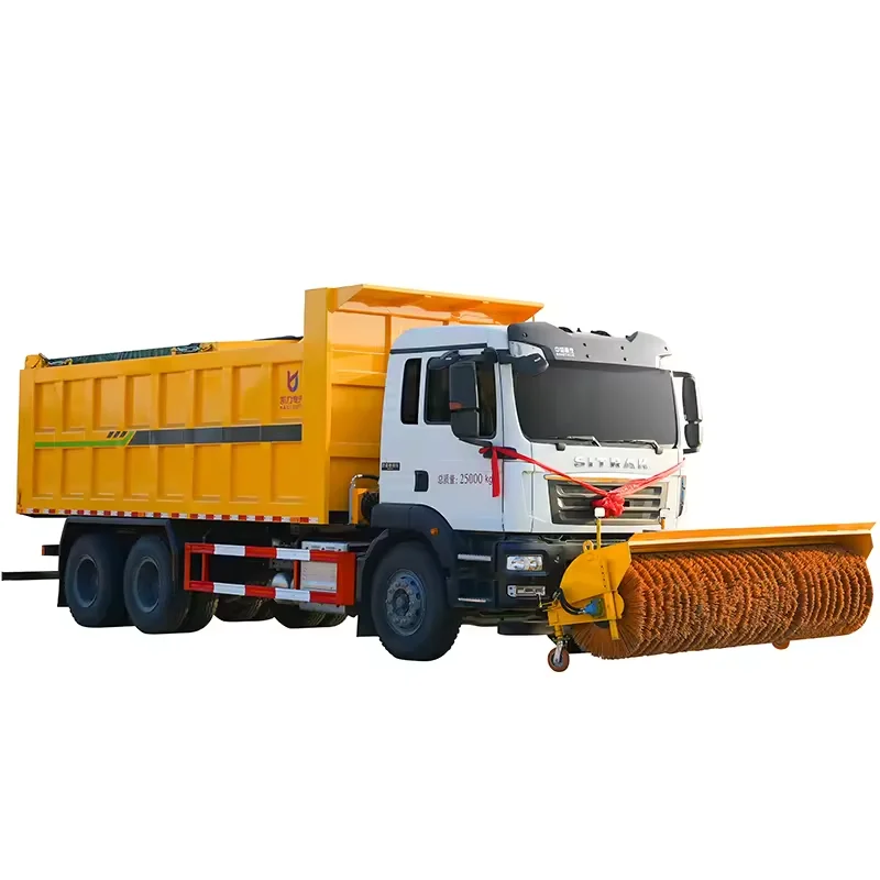 Universal Multi-functional Truck Snowplow Blade Salt Spreader Rotary ...