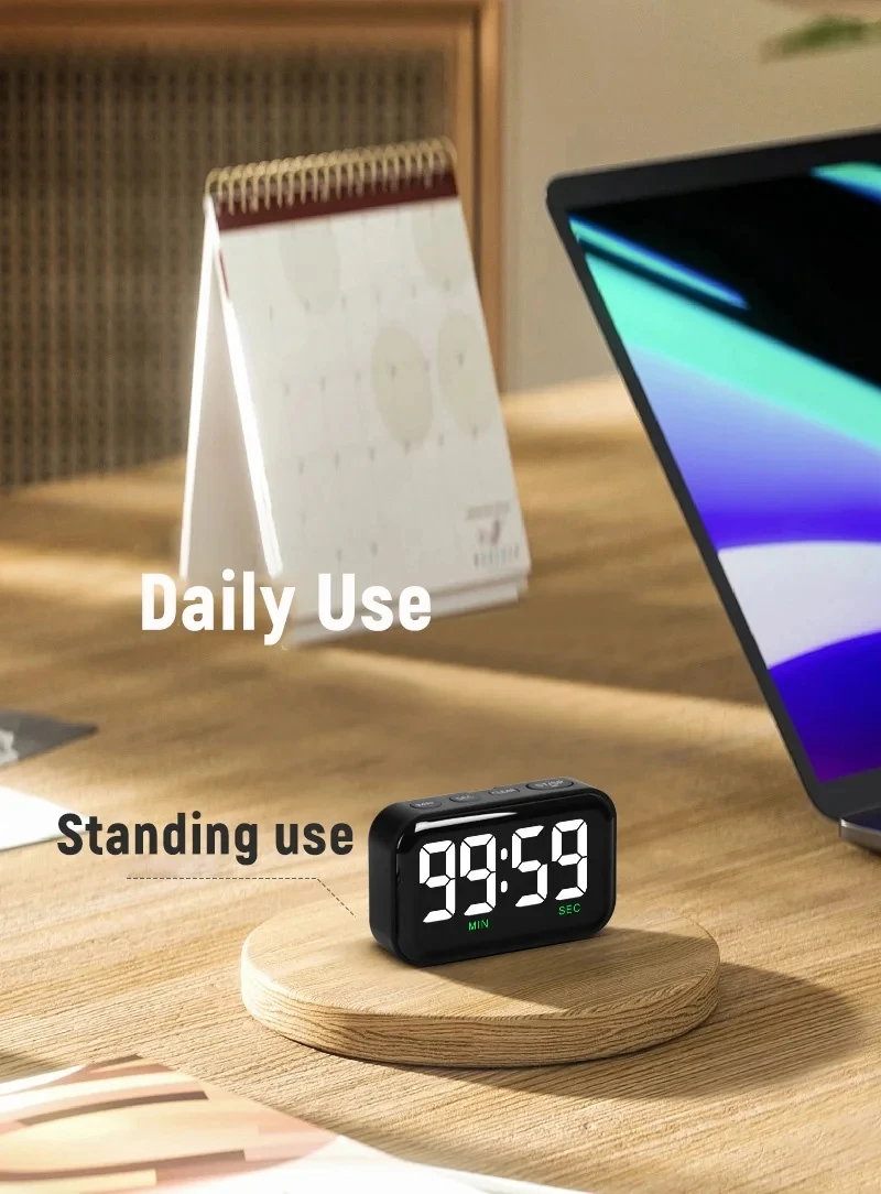 New Led Large Screen Electronic Pomodoro Timer Kitchen Accessories ...