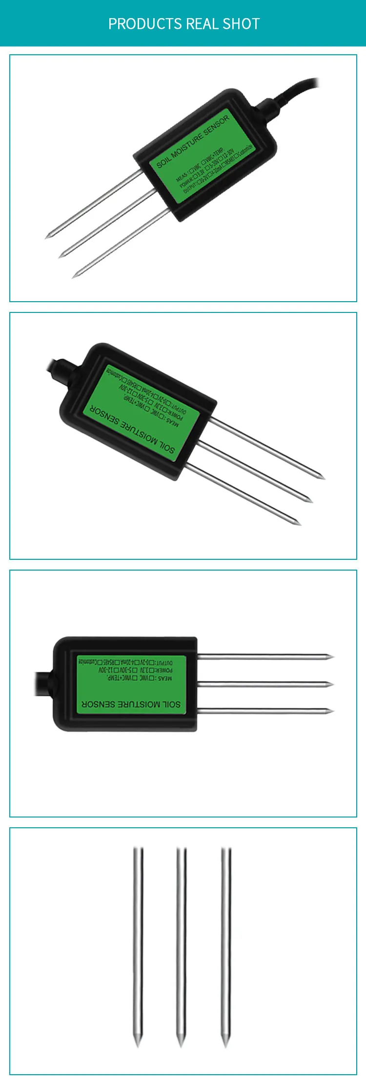 RS485 4-20ma Soil Temperature Humidity EC Sensors - Precision & Reliability