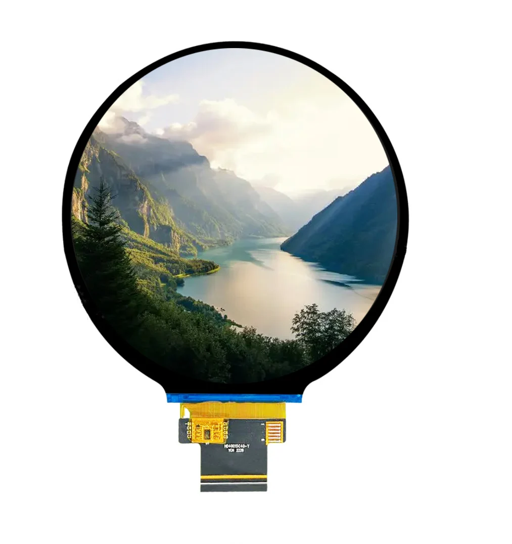Hd 4 Inch Round Lcd 720x720 Resolution Circular Lcd Display Screen 4 ...