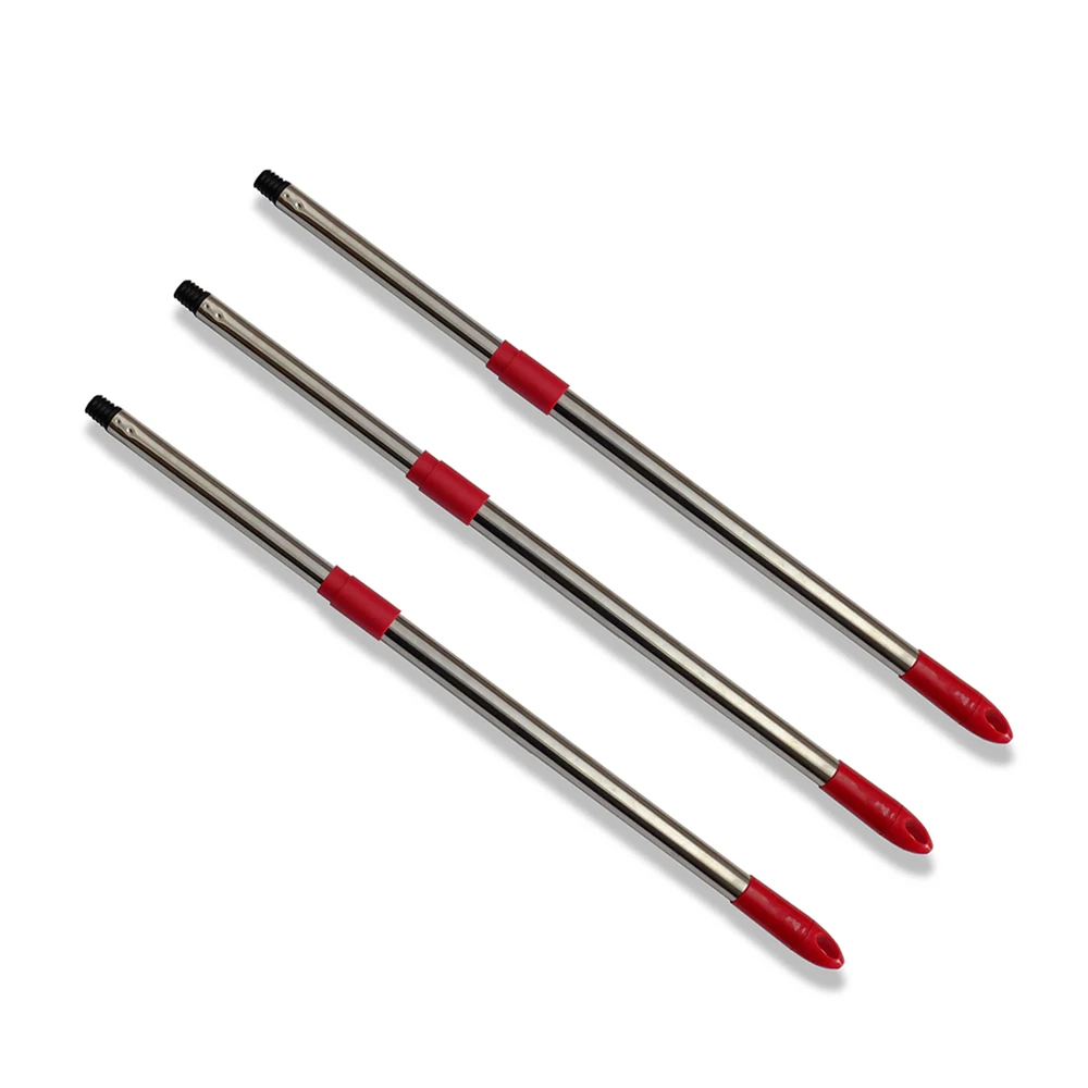 Telescopic Iron Mop Handle Broom Rods Screw Extension Pole For Cleaning ...