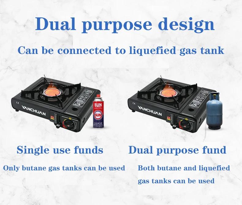 High Quality Safety Propane Butane Burner Single Use Infrared Cassette ...