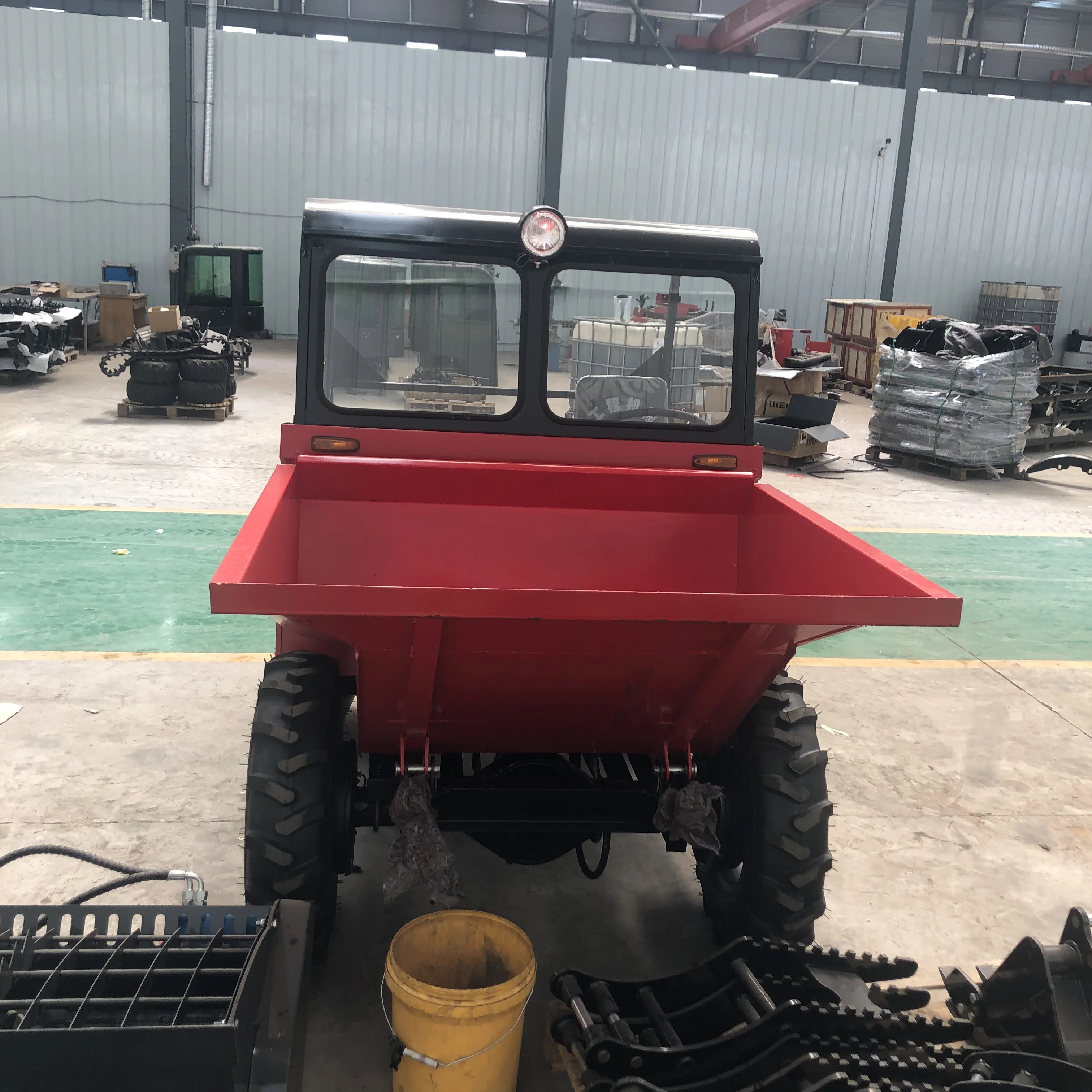 Dumper Mini Tipper Garden Loader Barrow With China Engine 1ton,4*2 Mini ...