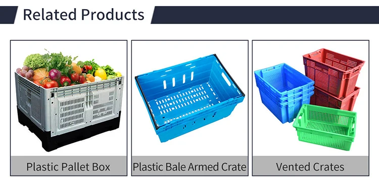 Heavy Duty Stacking Crates - Ideal for Agriculture & Logistics