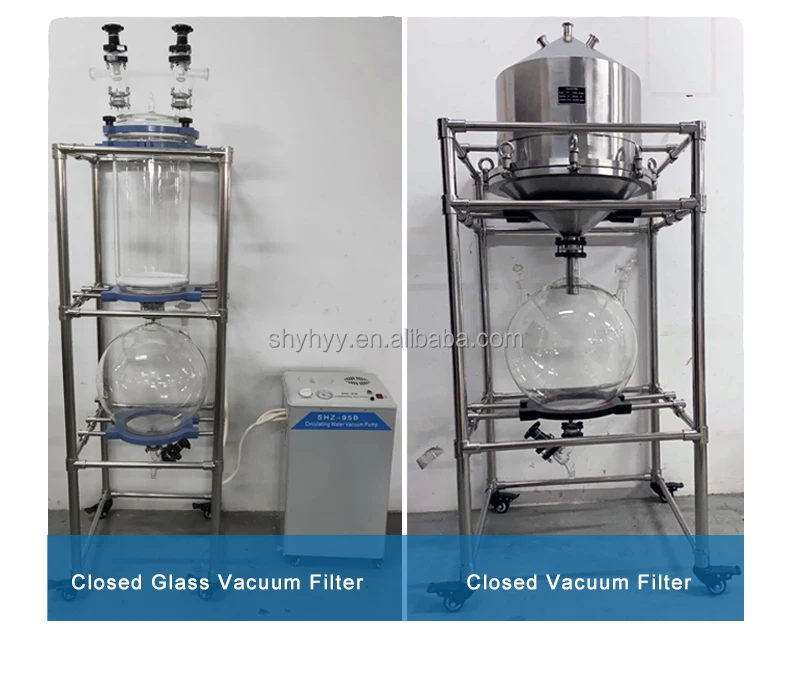 20L Lab Nutsch Filter - Efficient Vacuum Filtration Machine