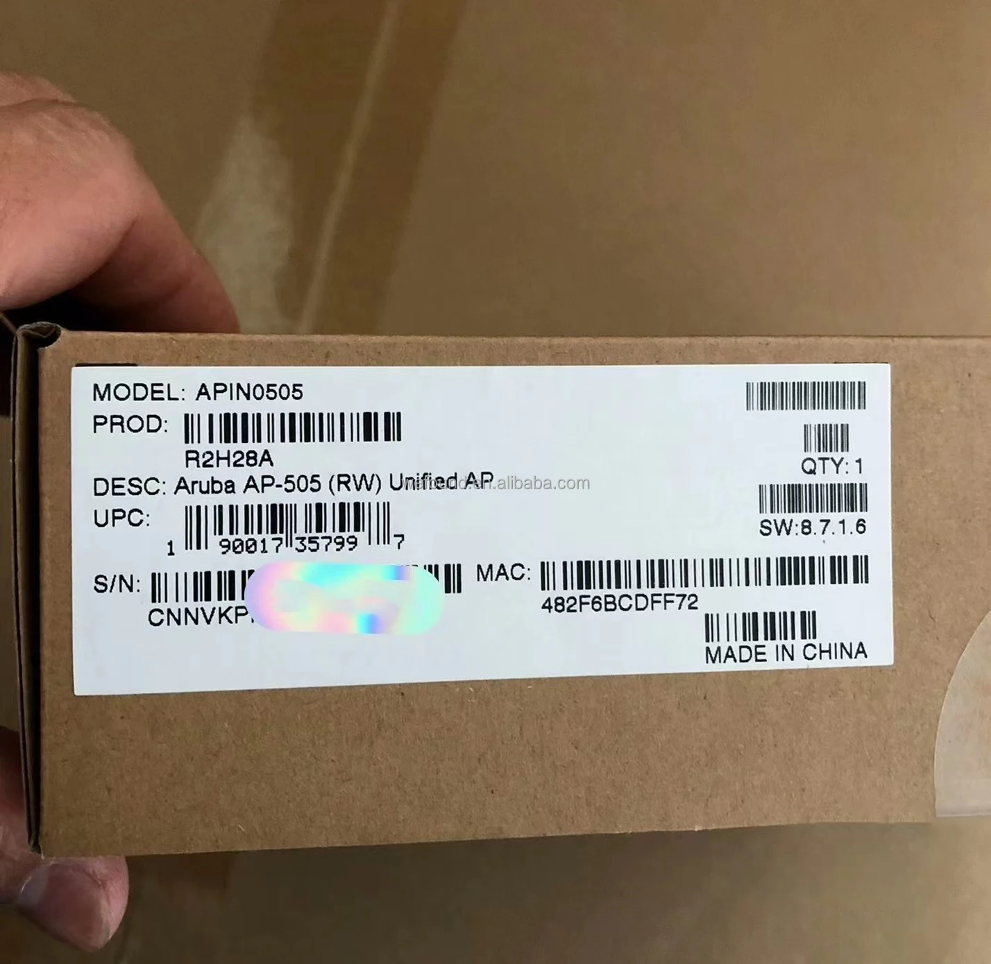 Aruba Ap-505 Wifi 5 Access Point For Indoor Networks