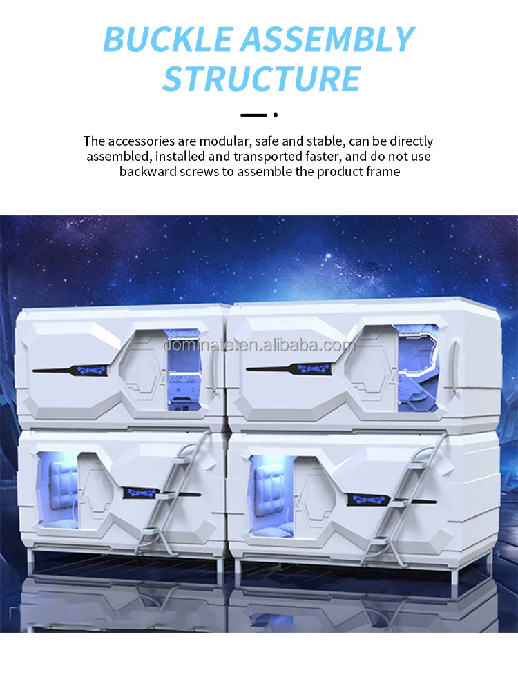 Hot Sale Double Soundproof Capsule Beds for Hotels - Modern Sleeping ...