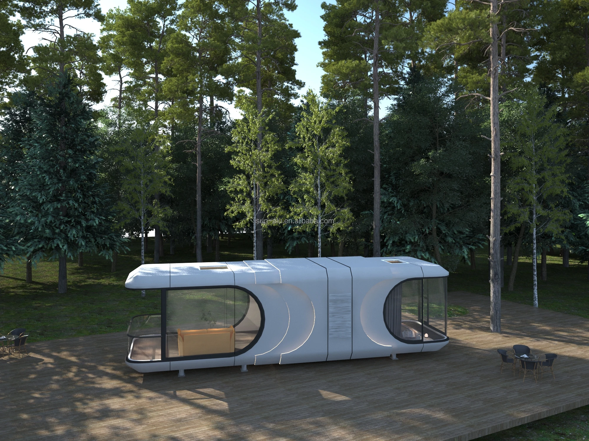 Luxury Modular Home Vessel House Space Capsule House Tiny Homes Casa ...