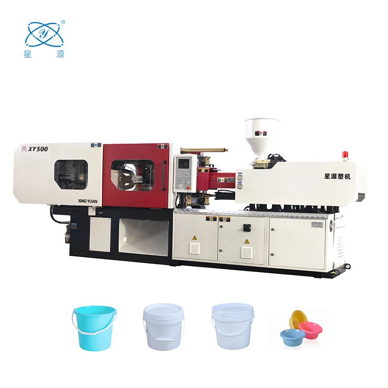 50 Ton Desktop Molding Machine Injection Plastic Paint Bucket Making ...