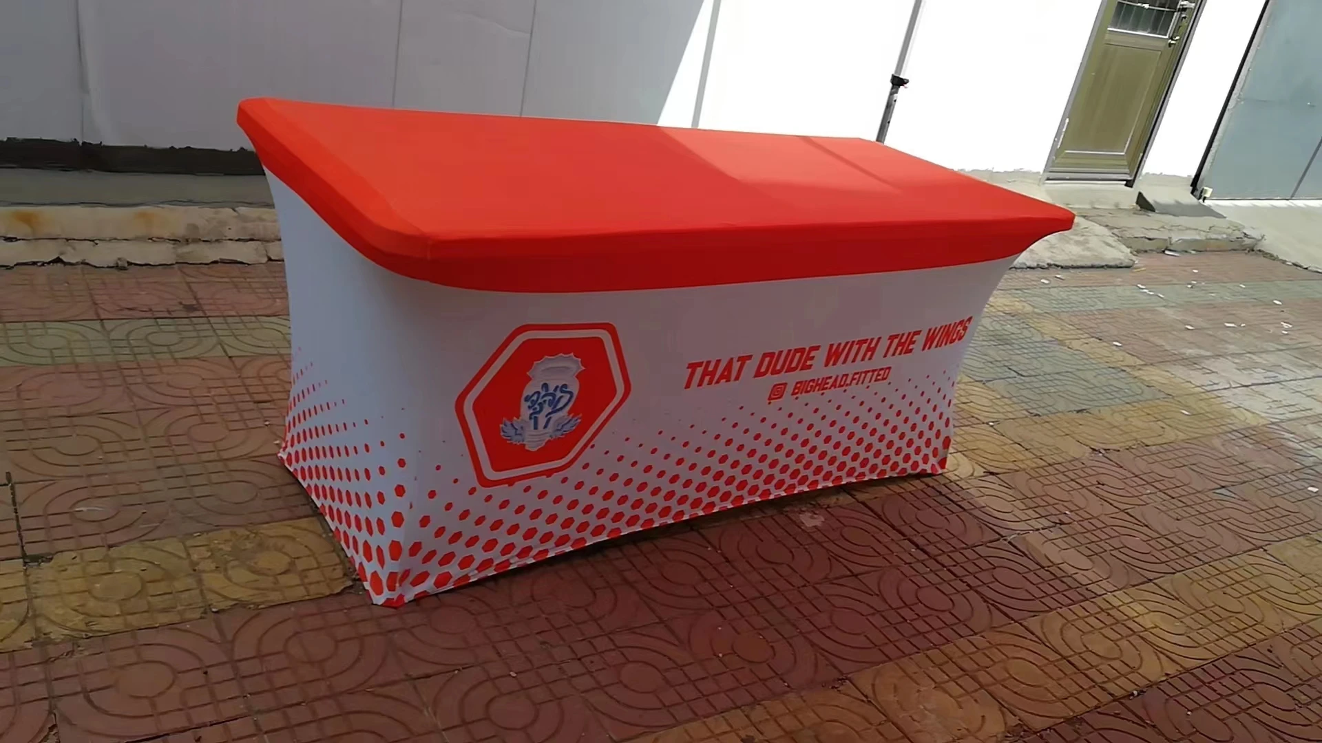 Custom Printed Display Table Covers - Durable & Versatile