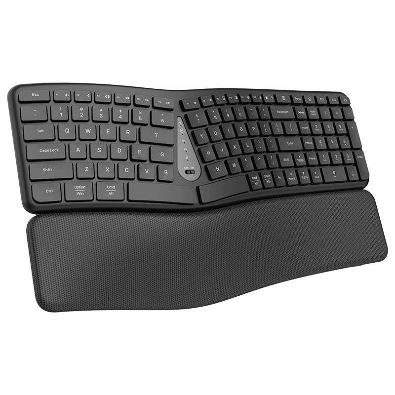 Wireless Ergonomic Keyboard - Comfort and Efficiency