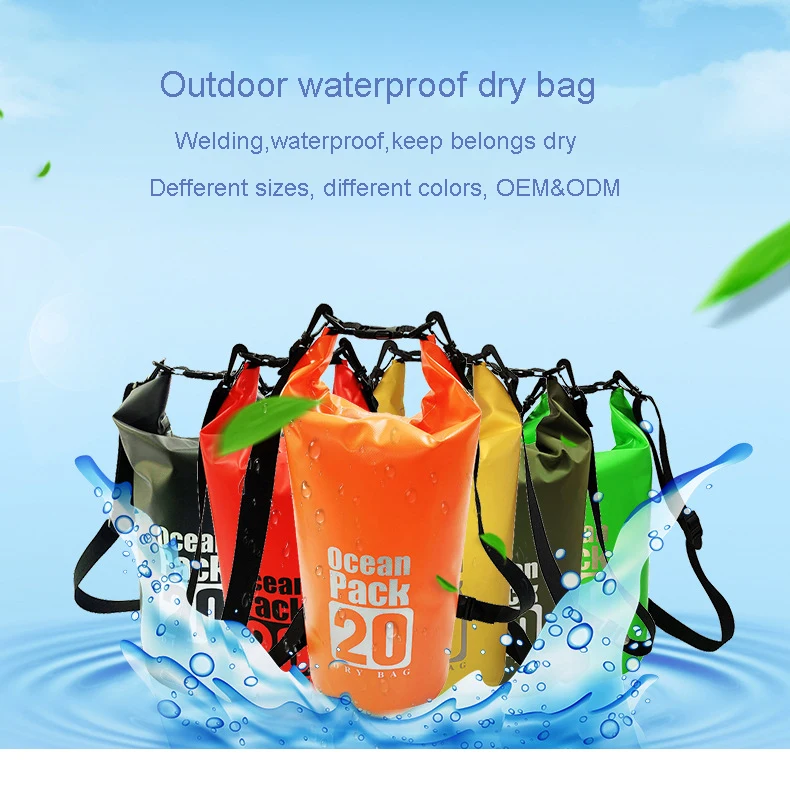 Customized LOGO Dry Srorage Backpack Waterproof Dry Bag 2L/5L/10L/15L ...