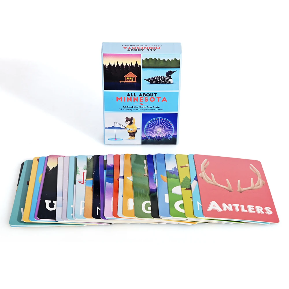 custom flash cards cognitive cartoon cards memory training children ...