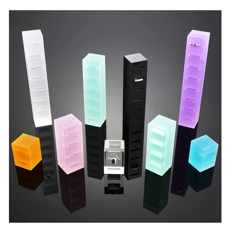White Display Blocks - Stylish Acrylic Prop Solutions
