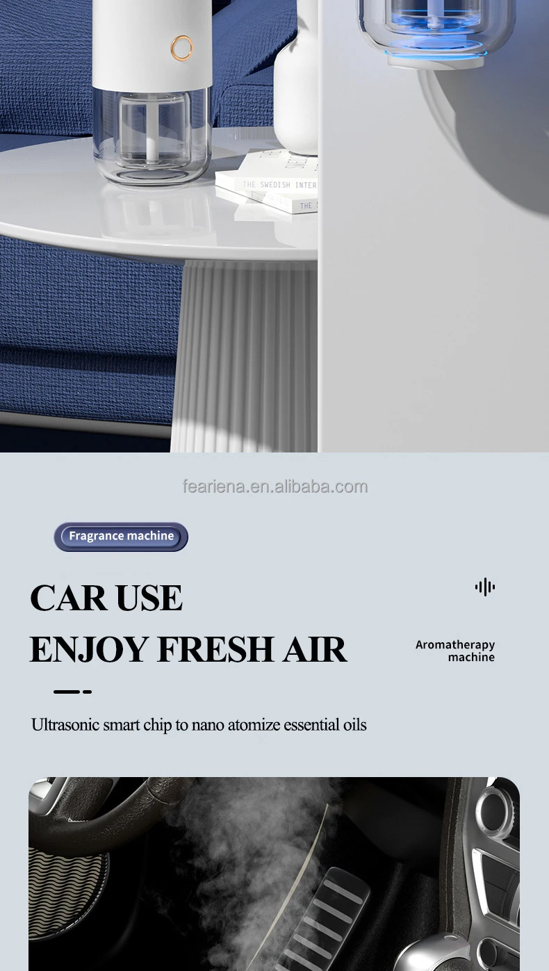 High Quality Motion Sensor Aroma Oil Diffuser Commercial Plastic Custom ...