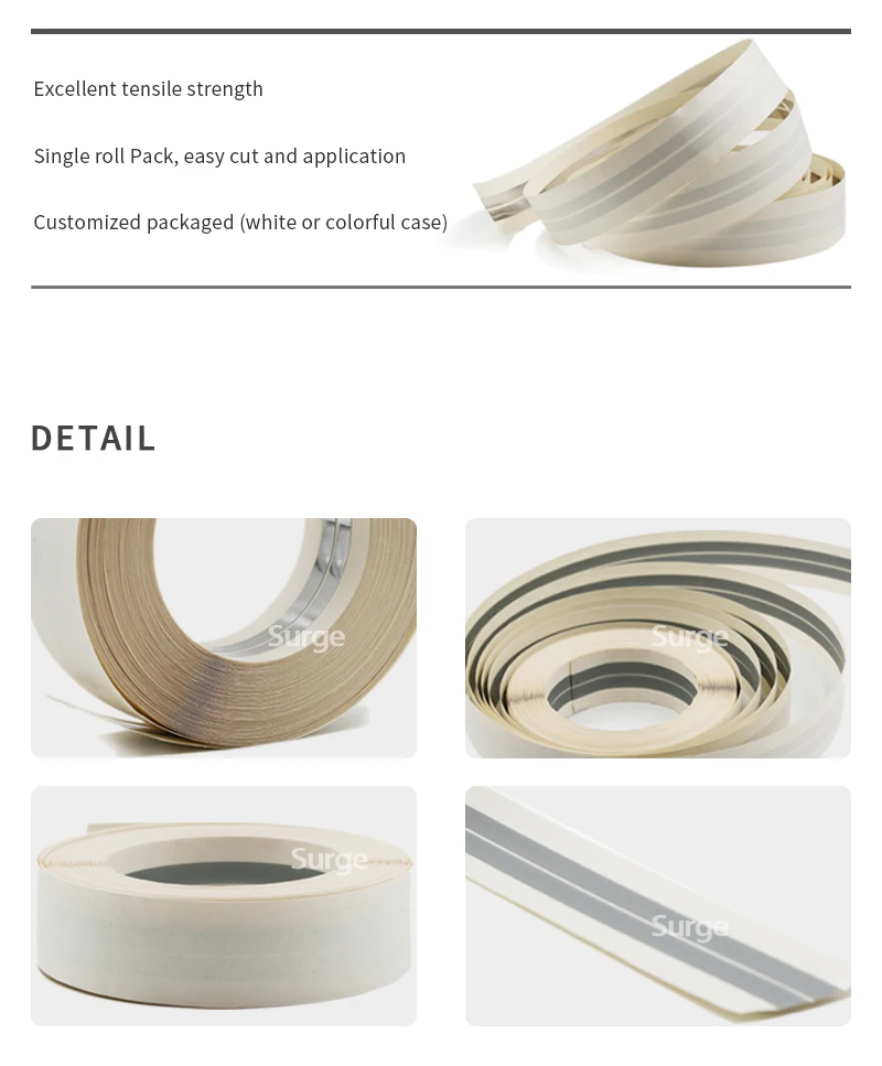 Drywall Paper Faced Metal Corner Bead - Buy Metal Corner Tape flexible ...