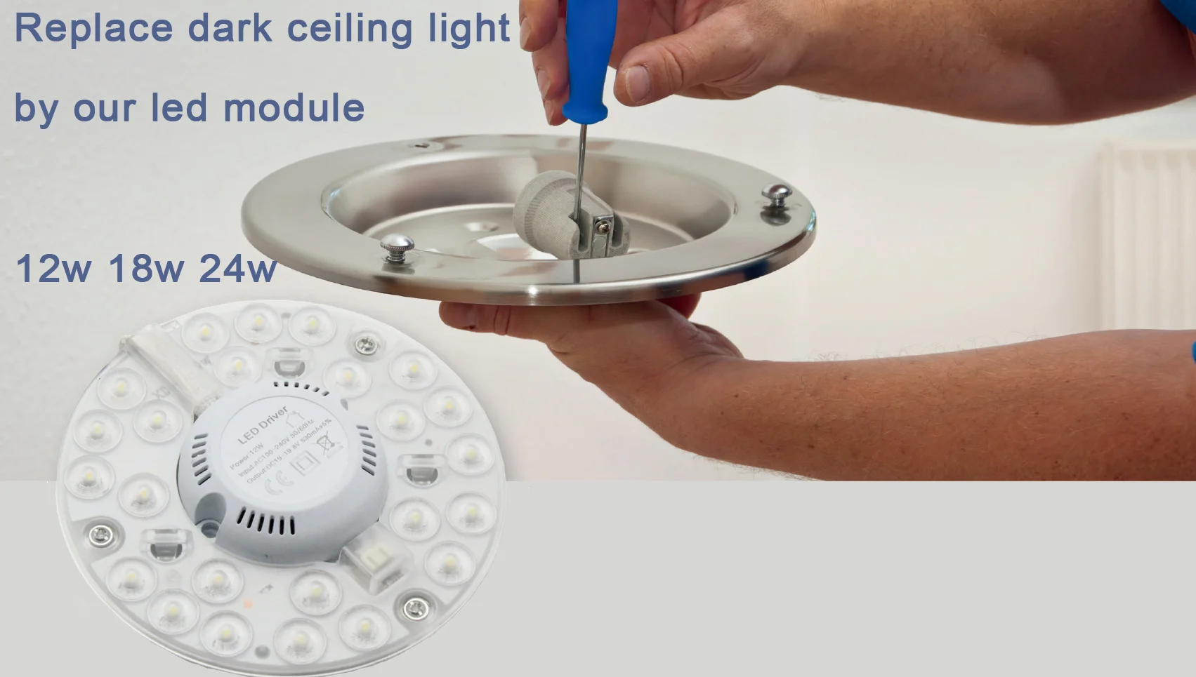 Hot Sales Saa Ce Cb Erp 110lm/w 12w 18w 24w Magnet Led Module Light For ...