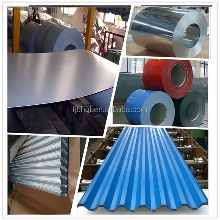 Galvanized Galvalume Calamine Cheap Gi Corrugated Steel Roofing Sheet ...