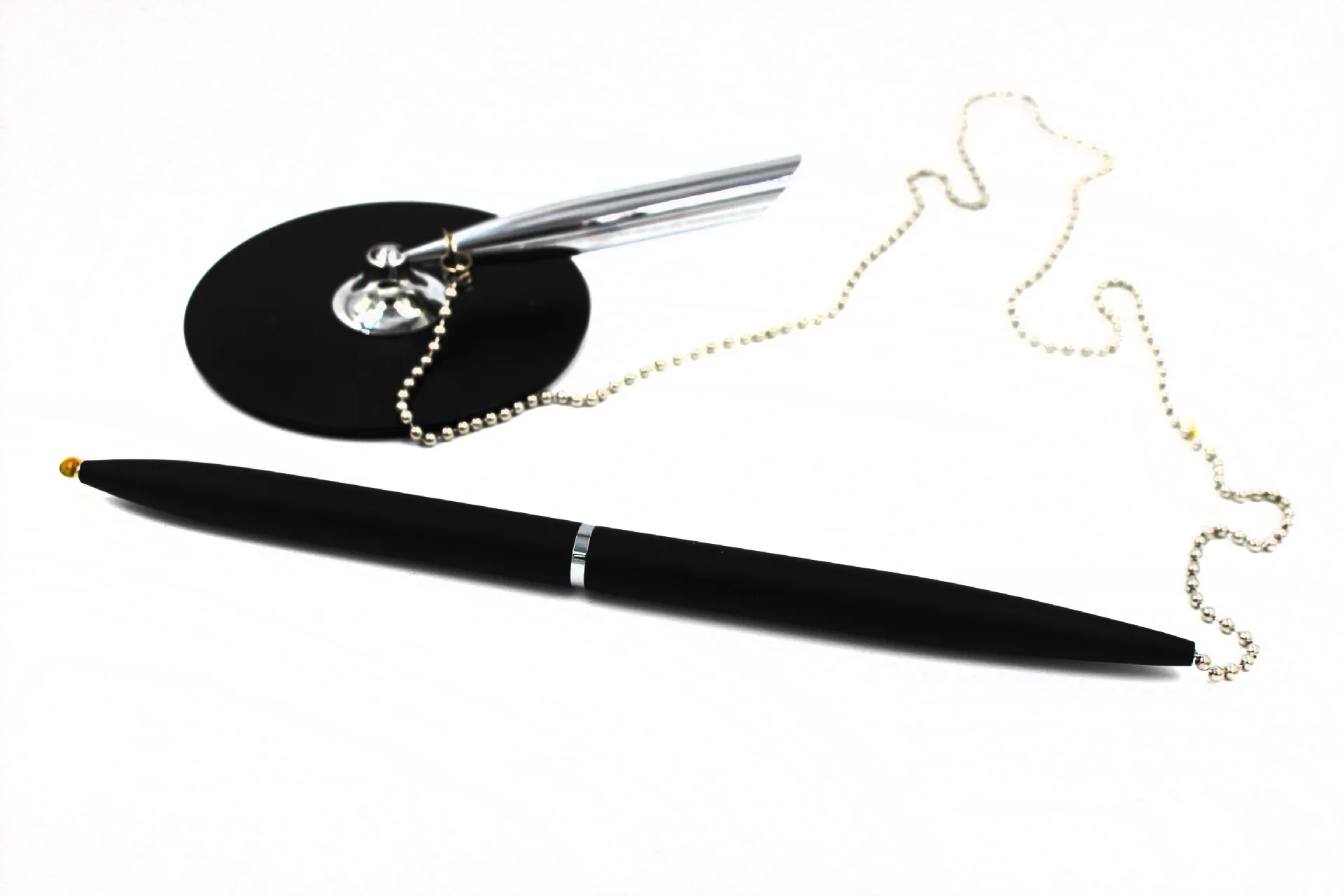 Metal Bead Chain Floating Magic Pen With Magnetic Base With Invisible ...