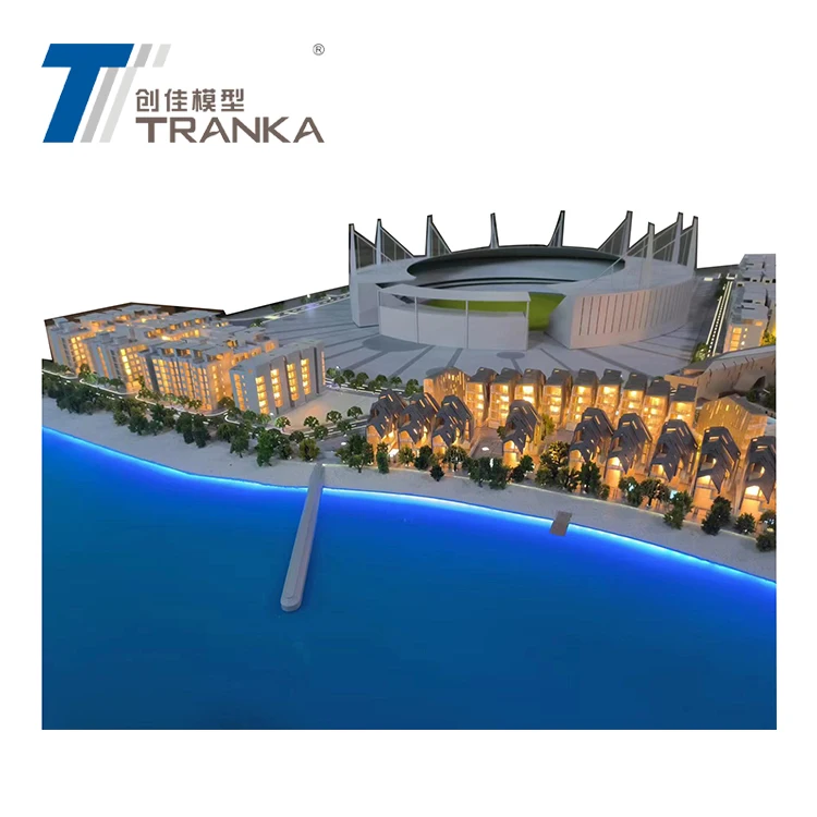 Abs Resort Scale Model For Tourist Attraction Model,Resort Vacation ...