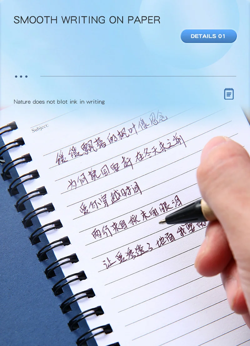 TL740 Customizable Logo Kraft Notepad with Pen Memo Sticky Notes ...