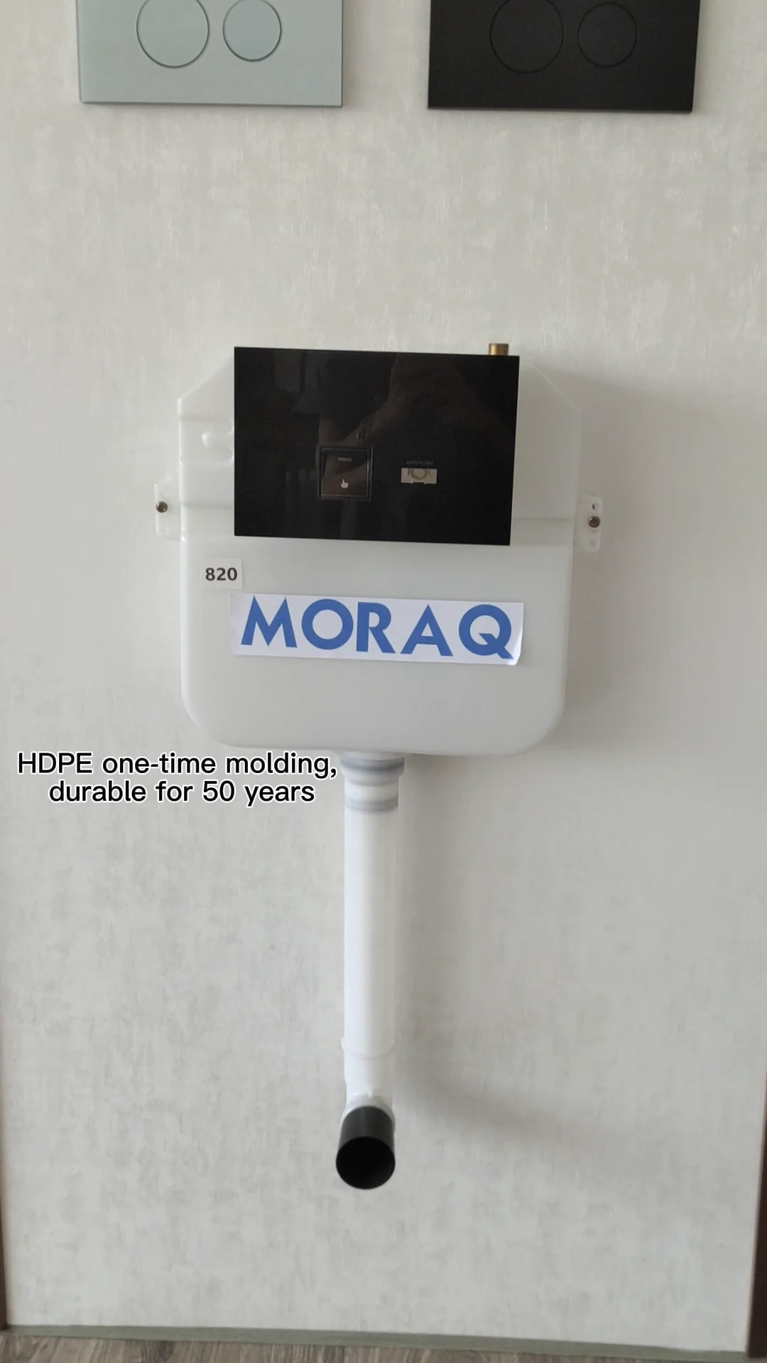 Water-saving Dual Flush Valve Sitting Floor Wc Hidden Tank Squatting ...