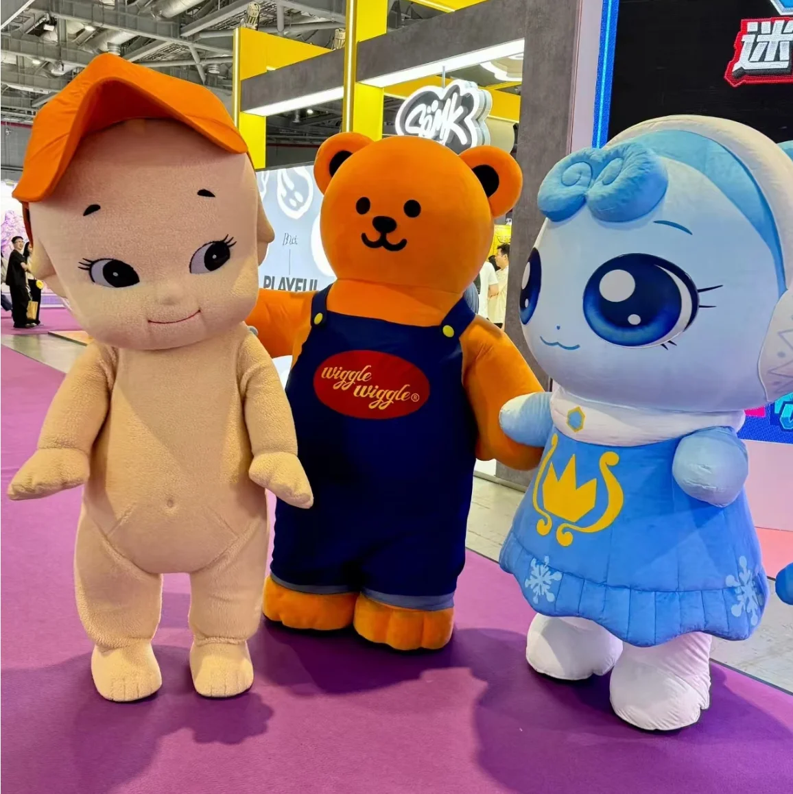 Custom Adult Size Bear Plush Animal Cartoon Mascot Costume Inflatable ...