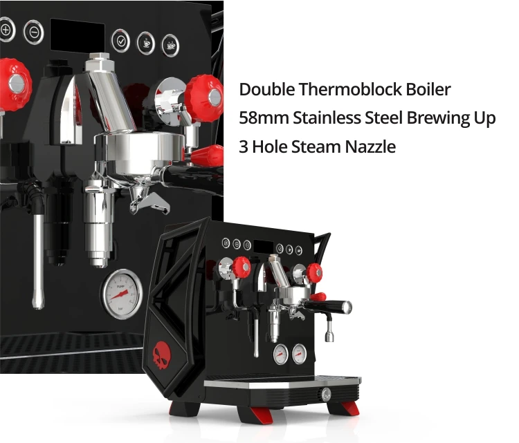 Luxury Italian Concentrated Coffee Machine Commercial Semi-automatic ...