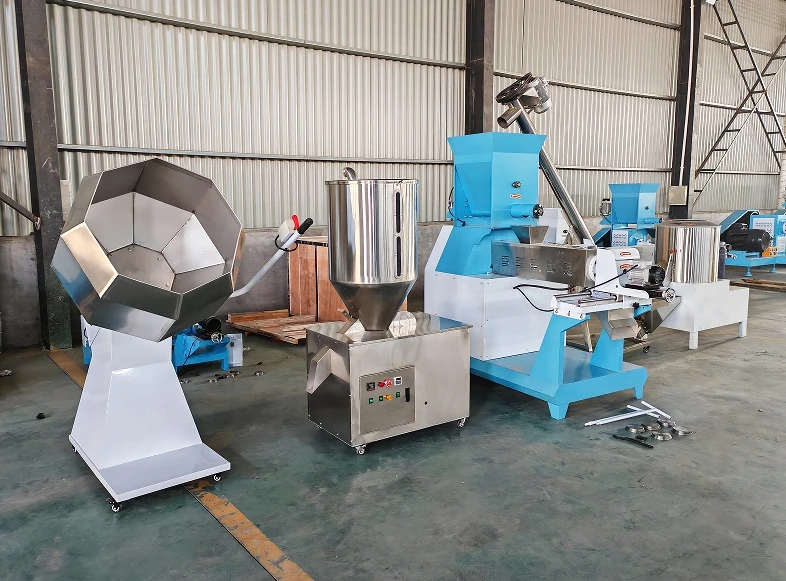 Automatic Octagonal Drum Seasoning Machine Nut Flavoring Potato Chips ...