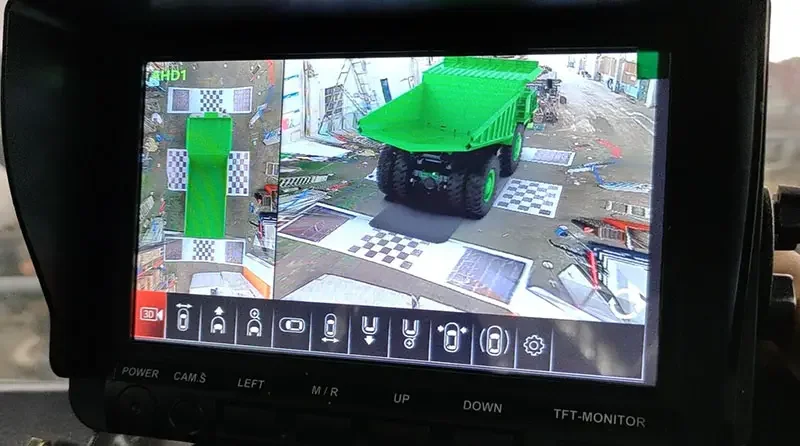 Front and Rear Semi 2ch Trailer Dashcam 4 Car Camera Truck Bus Waterproof 360 Surround View ...