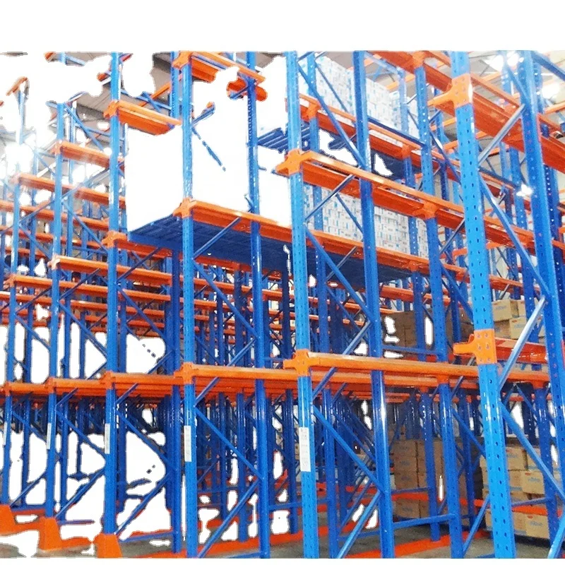 Oem Heavy Duty Storage Powder Coating Racking Metal Drive In Pallet ...