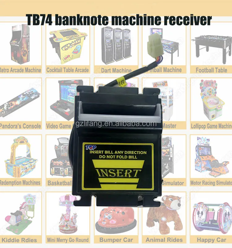 Factory Banknote Validator Arcade Vending Bill Acceptor For Vending ...