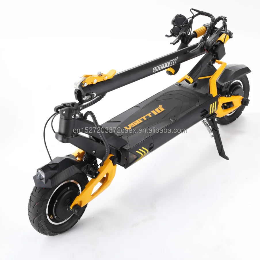 Vsett 10+ 10 Plus Electric Scooter 2800w 60v 28ah Sine Wave 1400w*2 ...