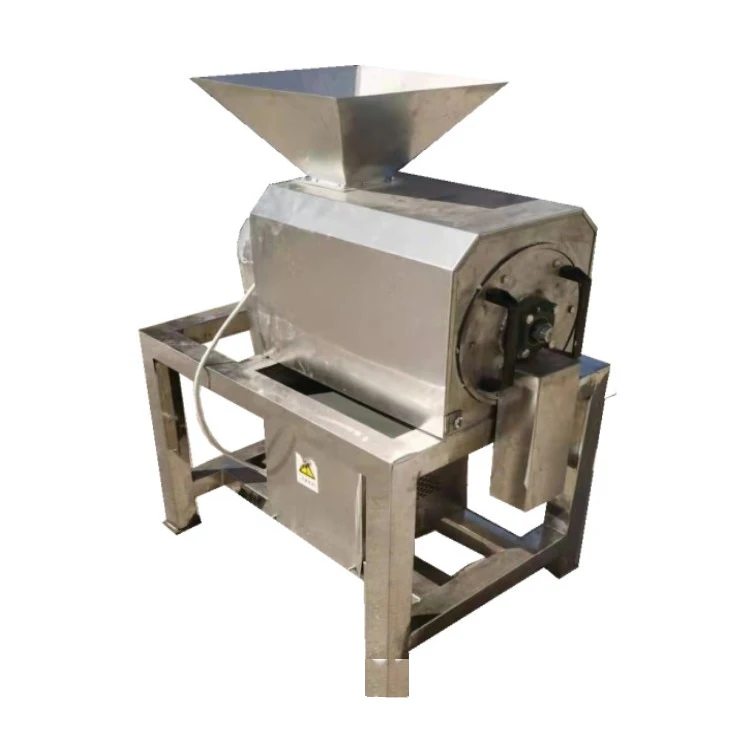 High Capacity Wheat Grass Juice Pulper Pulping Machine / Vegetable ...