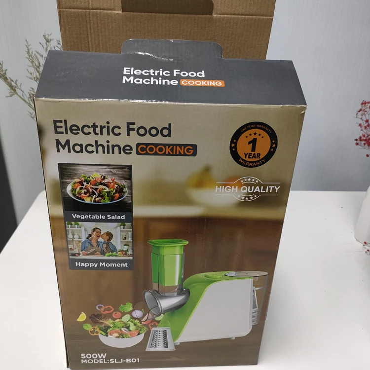 Multi-function Household Salad Maker Manual Electric Vegetable Slicer ...