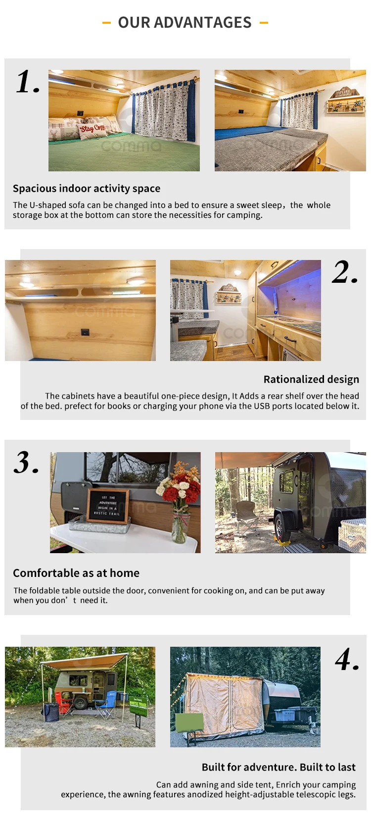 Electric Motorhome Bus Motorhome Small Motorhome - OTR