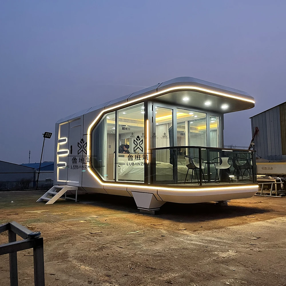 Luxury Modern Prefabricated House Space Capsule House - Buy Smart House ...