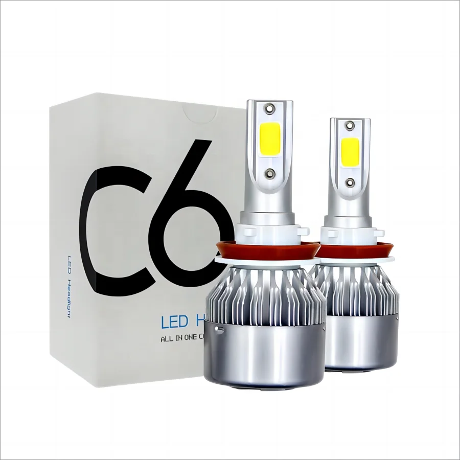 Auto Led Light C6 H11 H3 H7 Headlight 36w C6 Led Headlight Car Led ...