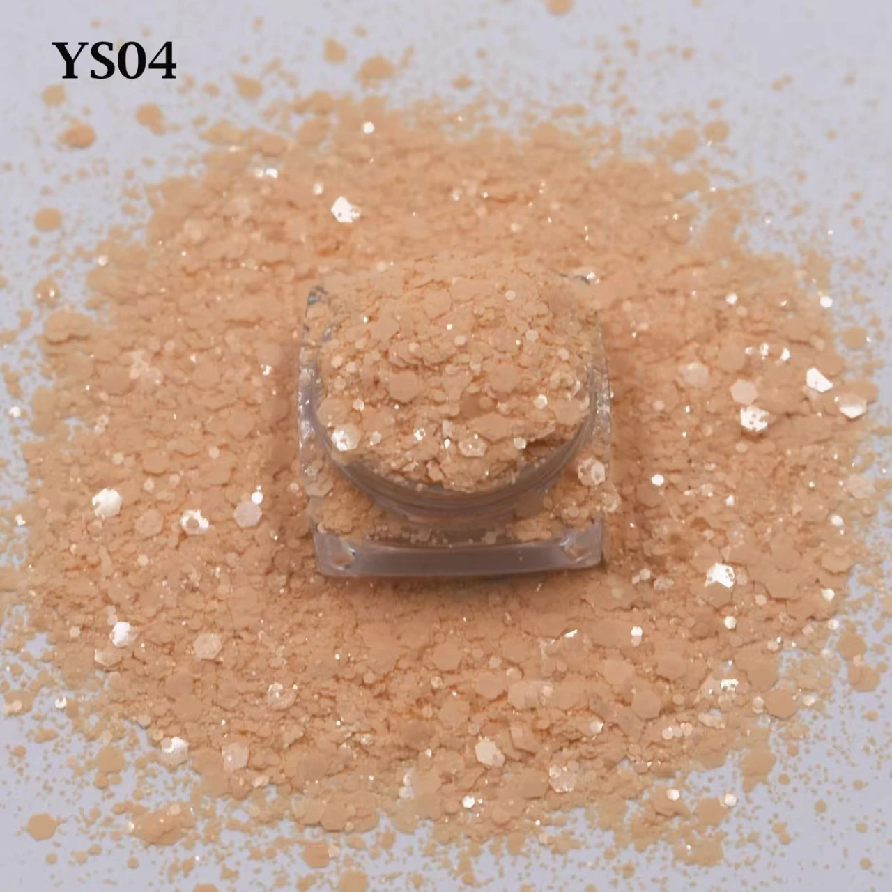 Solvent resistant mixed Chunky Fluorescent matte Glitter for Tumbler ...