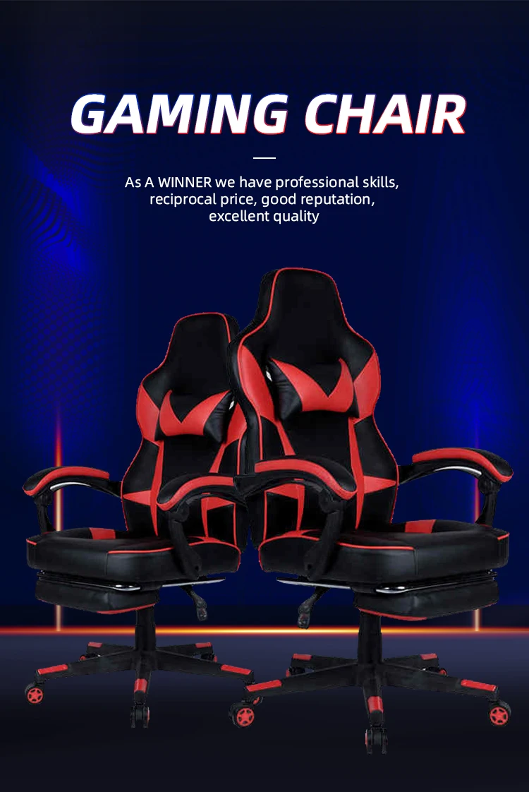 Cost-effective Rotating Ergonomic Gamer Chair Pc Luxury Racing Swivel ...