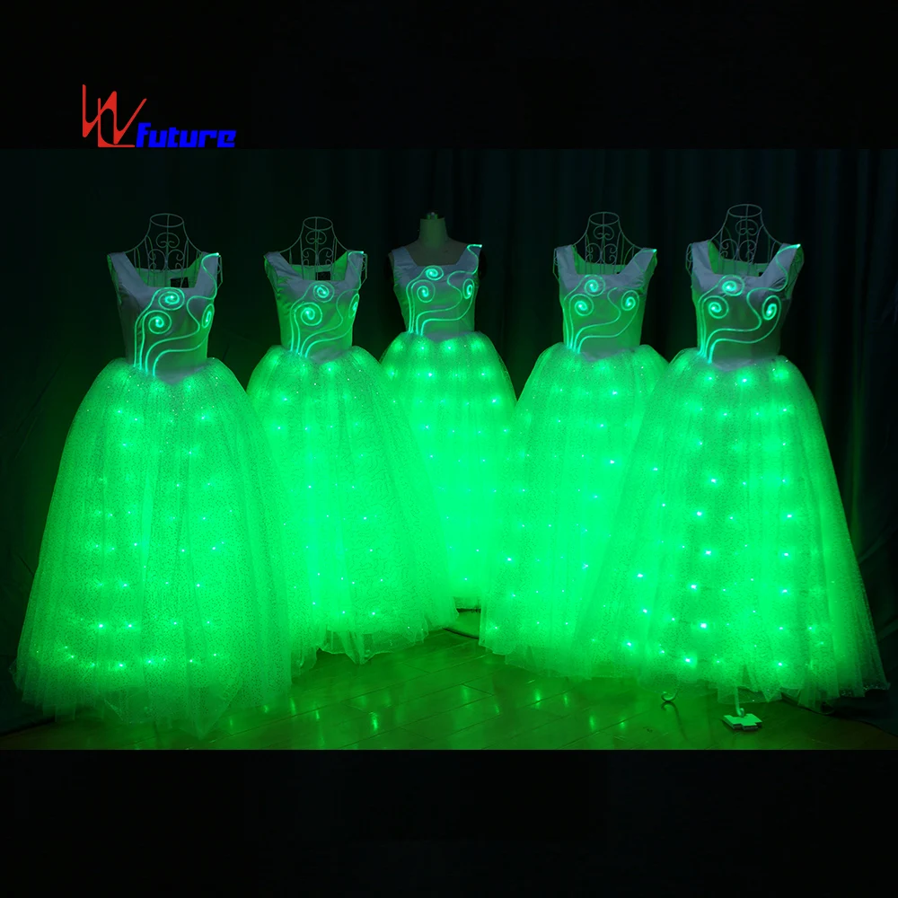 RF Remote Princess Belle LED Costume - LED Fairy Lights