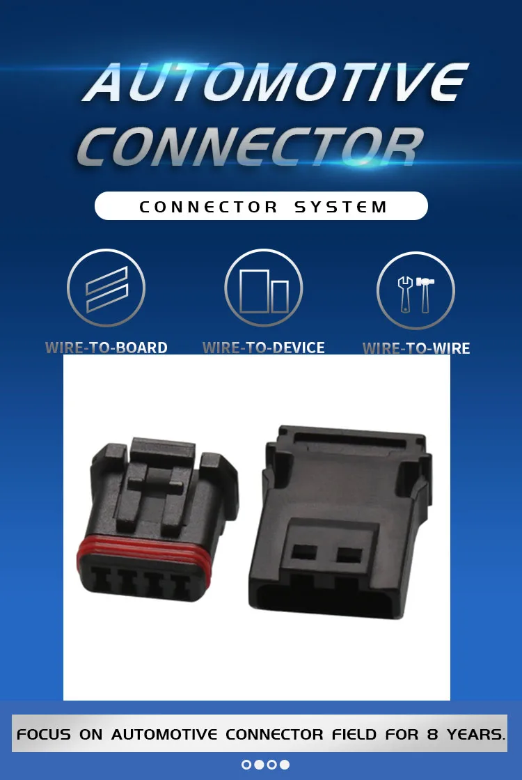 JAE Connector MX19004S51/MX19004P51 - Reliable Automotive Connectors
